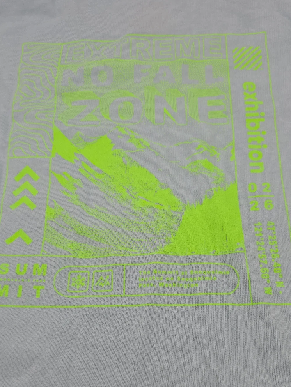 Cat & Jack | Shirts & Tops | Cat Jack Boys Mountain Theme Neon Print T ...